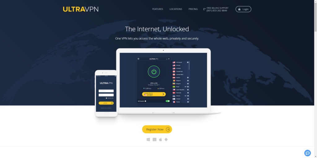 UltraVPN Review - Top8VPN